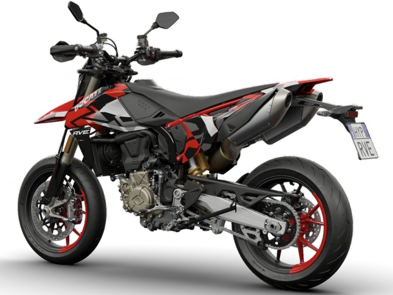 Ducati Hypermotard 698 Mono RVE (2024+) - Specs and ergonomics