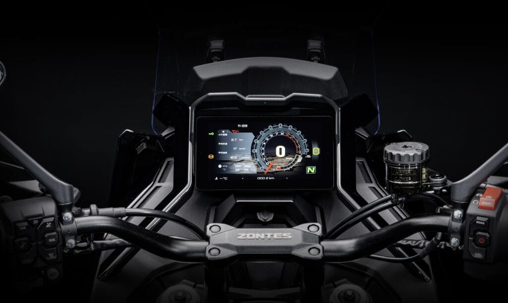Zontes 703 F Adventure (2024+) - Specs and ergonomics